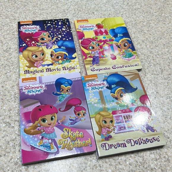 Nickelodeon | Toys | 4 Nickelodeon Shimmer And Shine Board Books | Poshmark